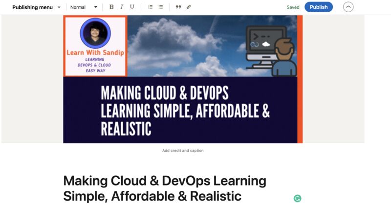 Sandip Das on LinkedIn: #cloud #devops #learning #teahing Sandip Das on LinkedIn: #cloud #devops #learning #teahing