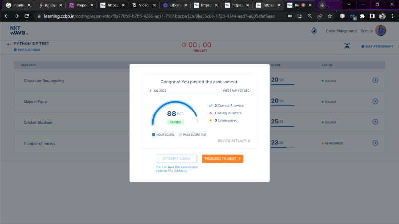 Sonica anapu on LinkedIn: #ccbp #nxtwave #python #codingchallenge # ... Sonica anapu on LinkedIn: #ccbp #nxtwave #python #codingchallenge # ...