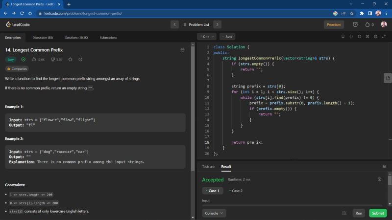 Prashant Singh on LinkedIn: #day11 #leetcode #cpp Prashant Singh on LinkedIn: #day11 #leetcode #cpp