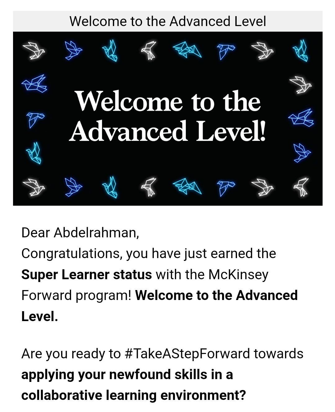 Abdelrahman Mohamed on LinkedIn: #mckinsey #forward #foundation # ... Abdelrahman Mohamed on LinkedIn: #mckinsey #forward #foundation # ...