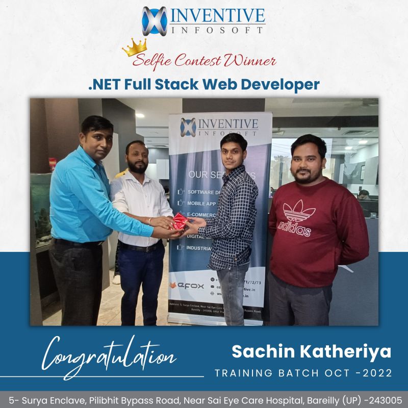 Harsh Goel on LinkedIn: Congratulations! Sachin Katheriya, you are the ... Harsh Goel on LinkedIn: Congratulations! Sachin Katheriya, you are the ...