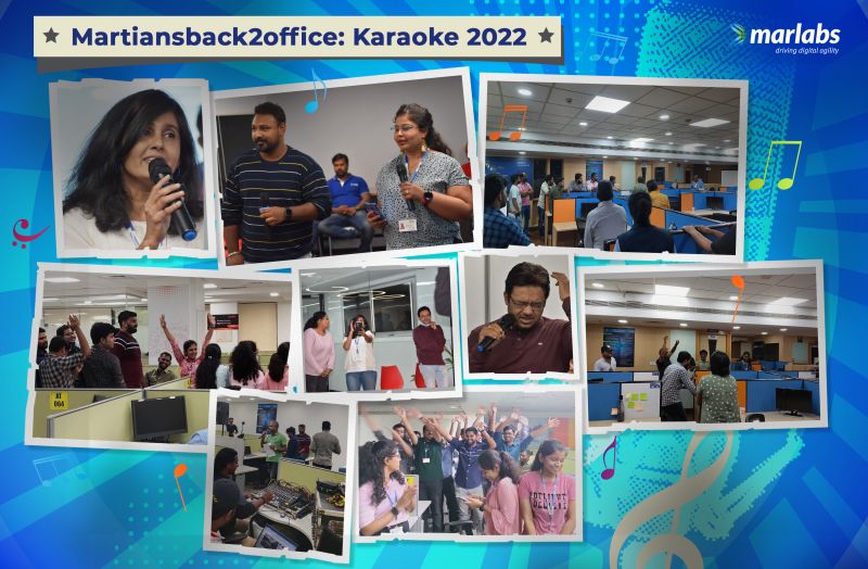 Marlabs LLC on LinkedIn: #marlabs #martiansback2office #martians #karaoke Marlabs LLC on LinkedIn: #marlabs #martiansback2office #martians #karaoke