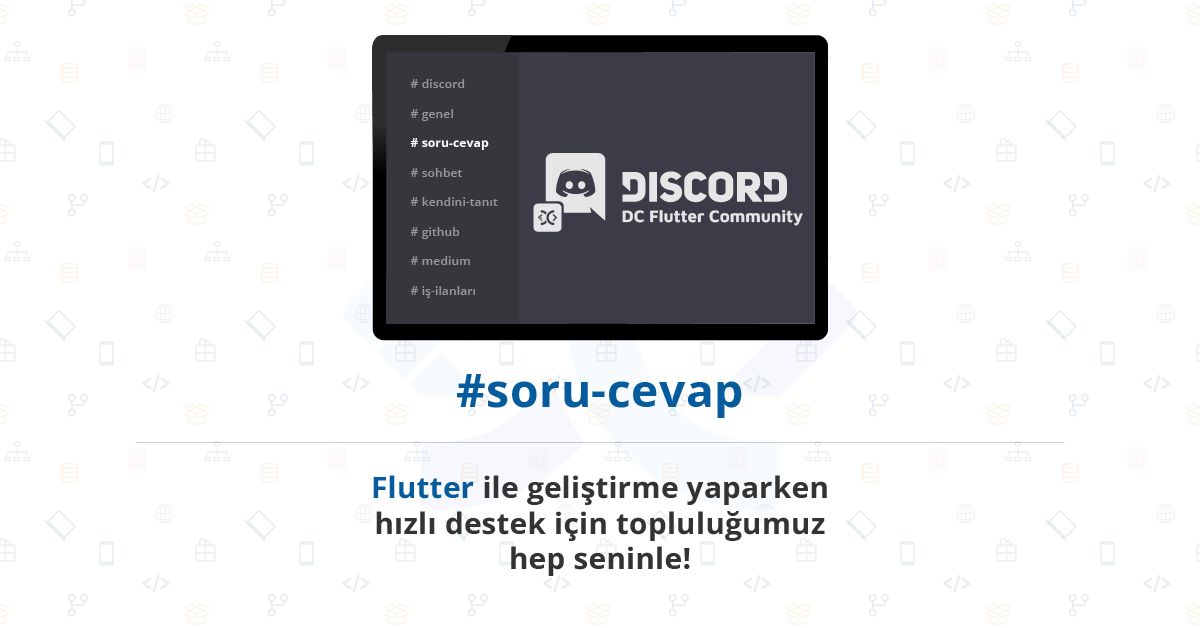 DC Flutter Community Discord soru-cevap kanalı: | DC Flutter Community DC Flutter Community Discord soru-cevap kanalı: | DC Flutter Community