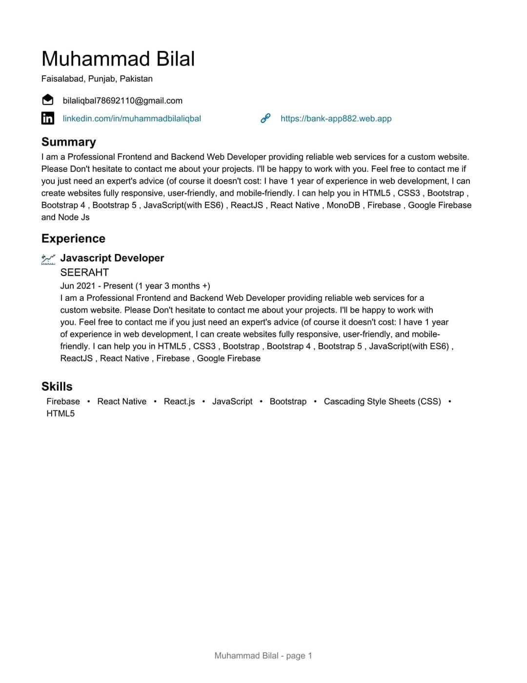 Muhammad Awais on LinkedIn: #success #reactjs #reactnative Muhammad Awais on LinkedIn: #success #reactjs #reactnative