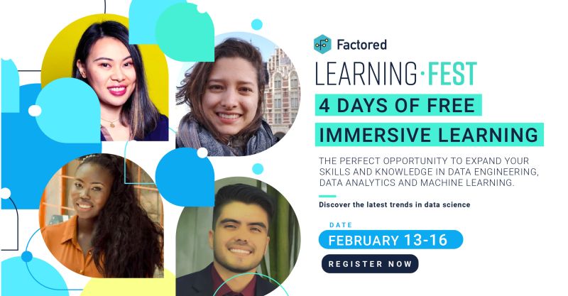 Factored on LinkedIn: #learningfest #data #datascience #learning #event ... Factored on LinkedIn: #learningfest #data #datascience #learning #event ...