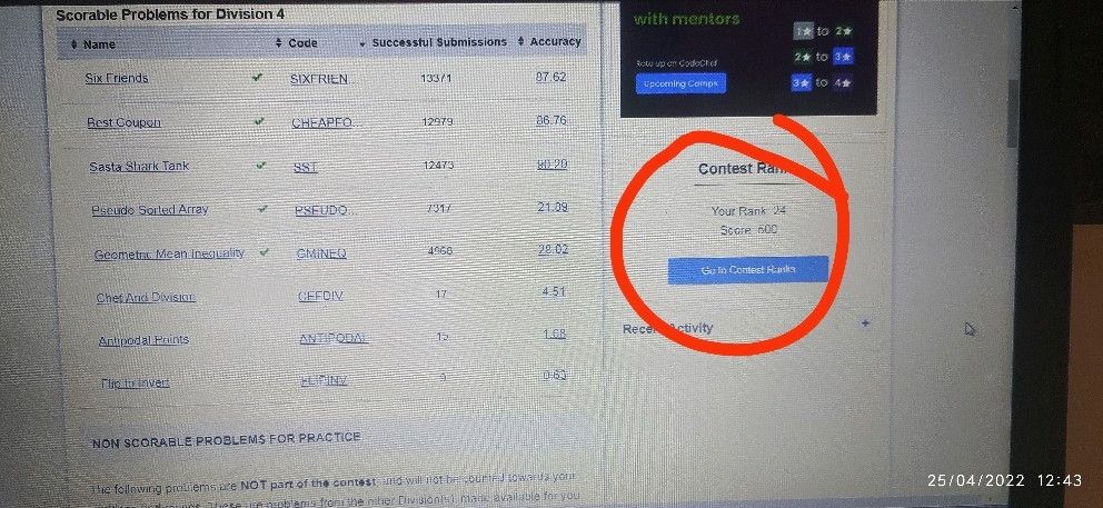 Ankit Verma on LinkedIn: #codechef Ankit Verma on LinkedIn: #codechef