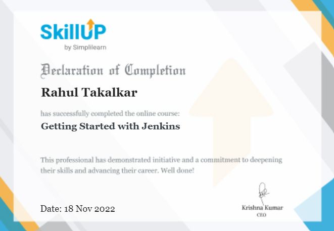 Rahul Takalkar on LinkedIn: #jenkins #devopsengineer #devops #linux # ... Rahul Takalkar on LinkedIn: #jenkins #devopsengineer #devops #linux # ...