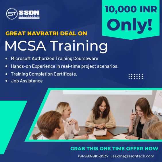 SSDN Technologies on LinkedIn: #mcsa #microsoft #mcsaclass #mcsacourse ... SSDN Technologies on LinkedIn: #mcsa #microsoft #mcsaclass #mcsacourse ...
