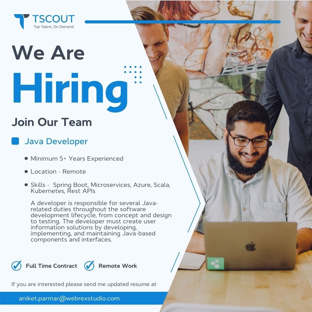 TScout on LinkedIn: #javadeveloper #java #programming #developer # ... TScout on LinkedIn: #javadeveloper #java #programming #developer # ...