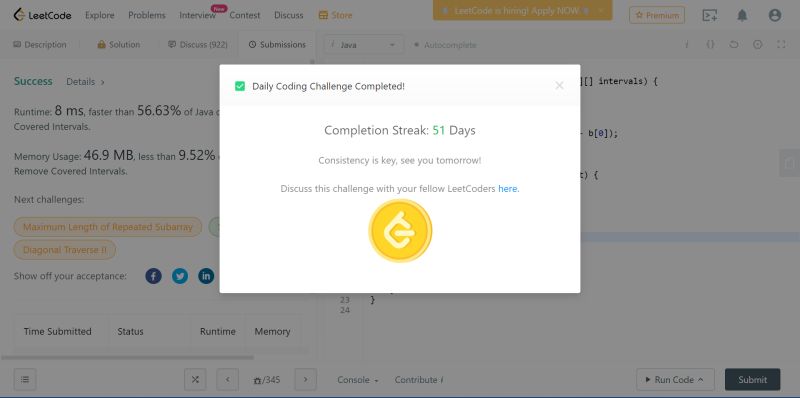 Imran Khan on LinkedIn: #consistency #100daysofcodechallenge #leetcode ... Imran Khan on LinkedIn: #consistency #100daysofcodechallenge #leetcode ...
