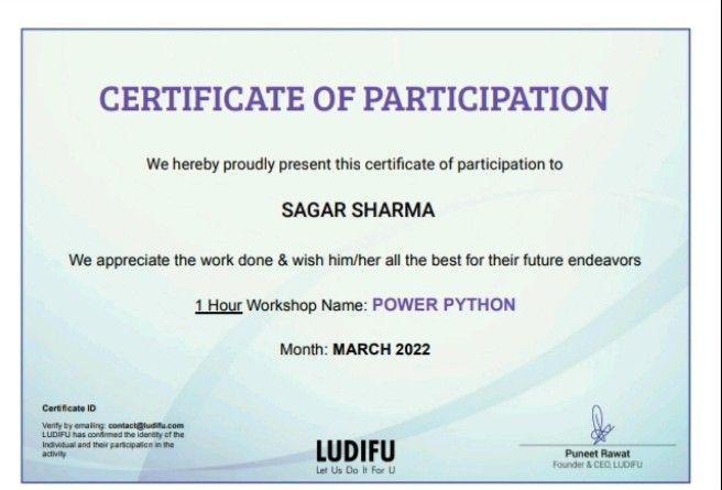 Sagar Sharma on LinkedIn: #coding #python #program #programming # ... Sagar Sharma on LinkedIn: #coding #python #program #programming # ...