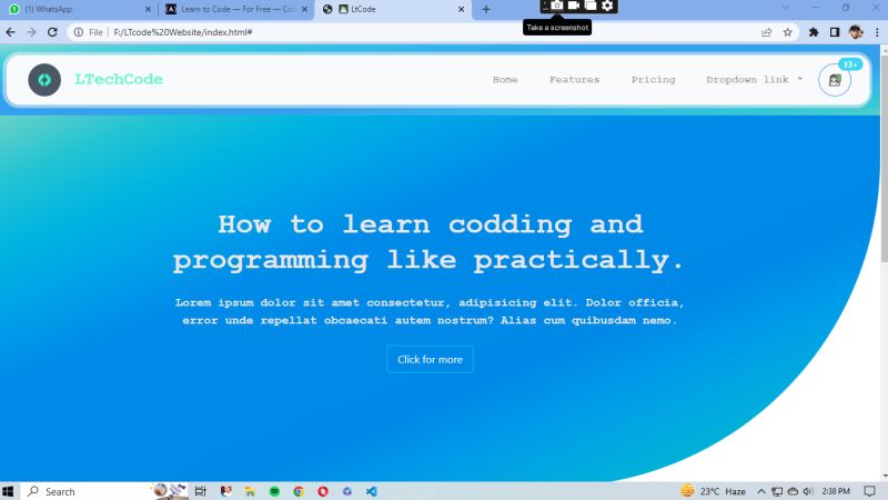 Muhammad Sohail on LinkedIn: #html5 #css3 #boostrap #javascript Muhammad Sohail on LinkedIn: #html5 #css3 #boostrap #javascript