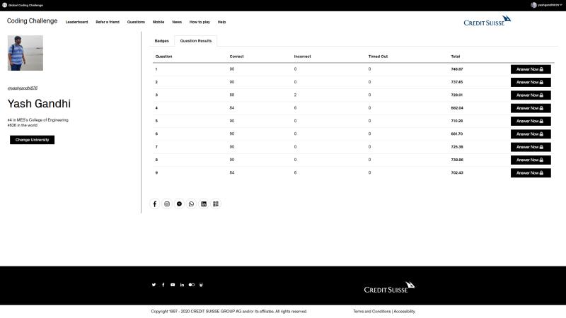 Yash Gandhi on LinkedIn: #coding #experience #codingchallenge # ... Yash Gandhi on LinkedIn: #coding #experience #codingchallenge # ...