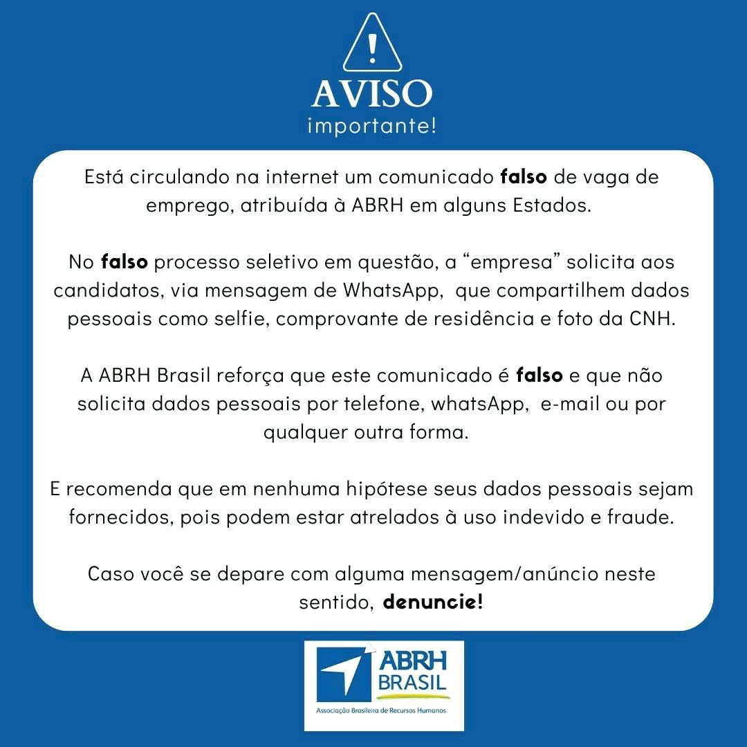Jacqueline Dettmer on LinkedIn: #atenção Jacqueline Dettmer on LinkedIn: #atenção