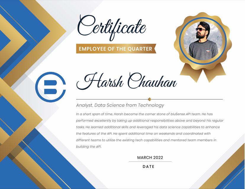 Harsh Singh Chauhan on LinkedIn: It feels so great to be recognised and ... Harsh Singh Chauhan on LinkedIn: It feels so great to be recognised and ...