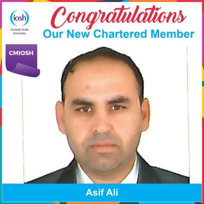 Asif Ali Amir CMIOSH posted on LinkedIn Asif Ali Amir CMIOSH posted on LinkedIn