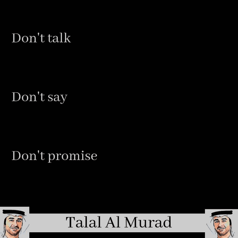 Talal Al Murad on LinkedIn: Want to get noticed? Go get it. Go do it ... Talal Al Murad on LinkedIn: Want to get noticed? Go get it. Go do it ...