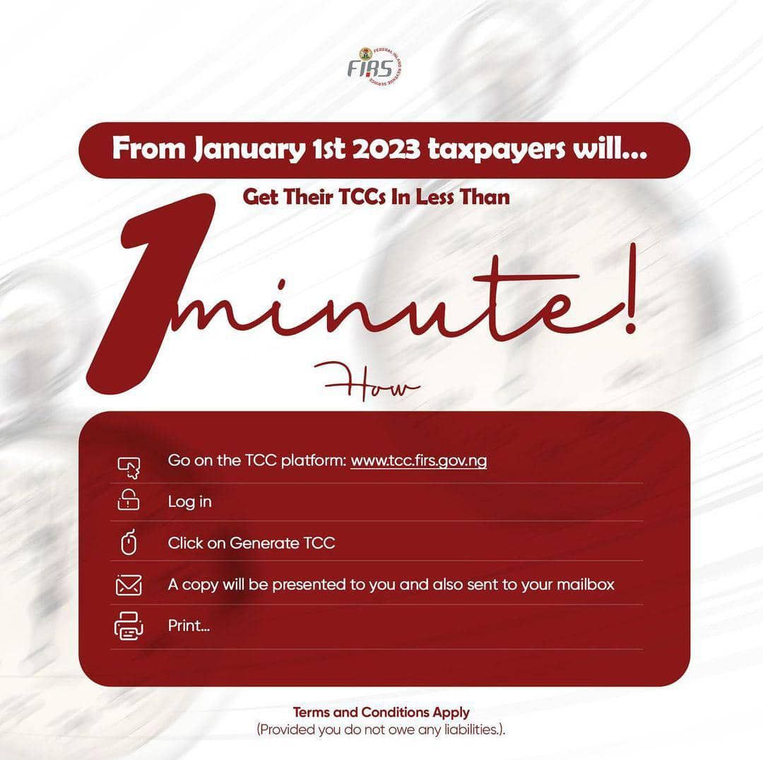 Kehinde Adeyemi FCA, FCTI, FBR, Cert IFR (ACCA), MBA on LinkedIn: #tax Kehinde Adeyemi FCA, FCTI, FBR, Cert IFR (ACCA), MBA on LinkedIn: #tax