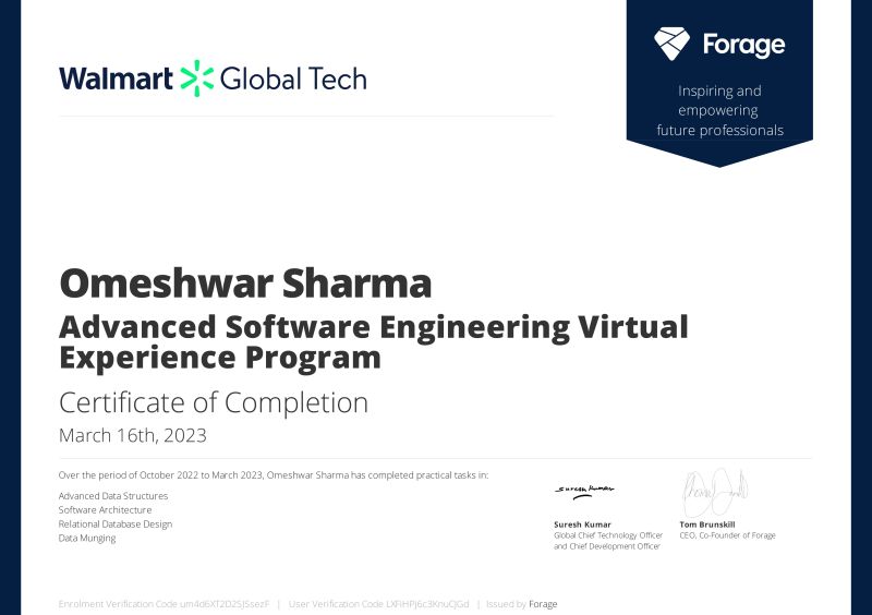 Omeshwar Sharma on LinkedIn: #softwareengineering #tech Omeshwar Sharma on LinkedIn: #softwareengineering #tech