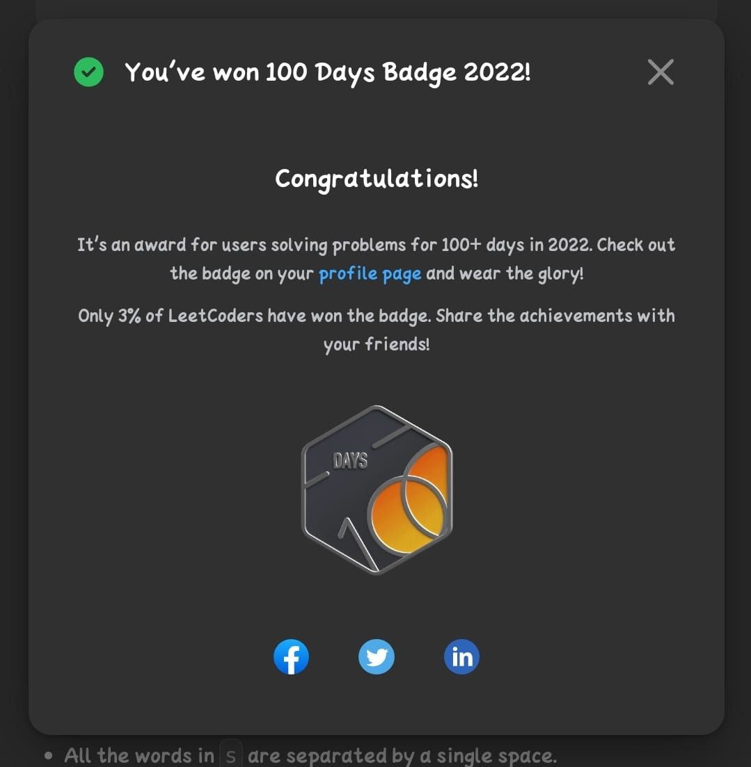 Ahmed Yasser on LinkedIn: #leetcode #problemsolving #100daysofcoding Ahmed Yasser on LinkedIn: #leetcode #problemsolving #100daysofcoding