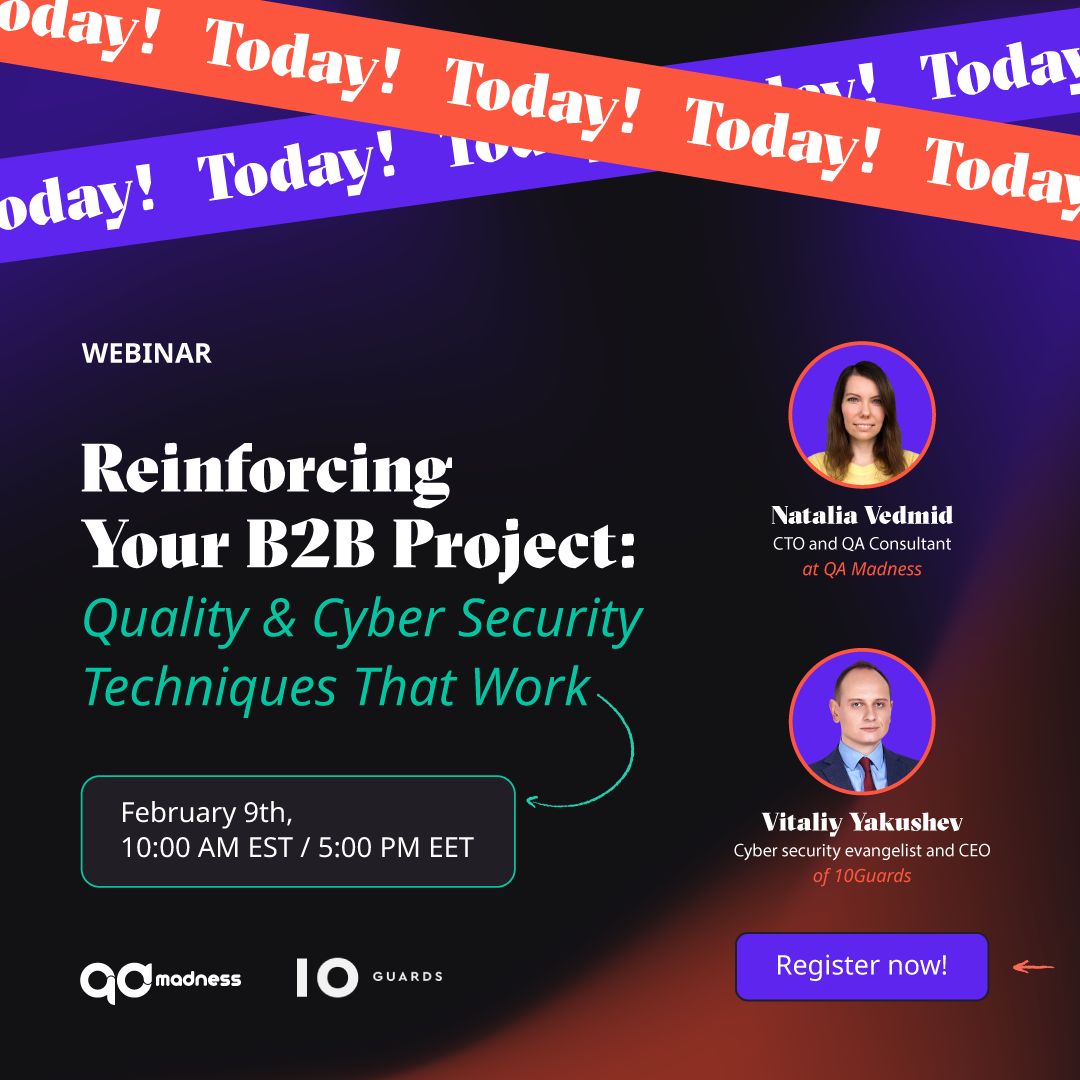 QA Madness on LinkedIn: #qamadness #softwaretesting #qa #cybersecurity ... QA Madness on LinkedIn: #qamadness #softwaretesting #qa #cybersecurity ...