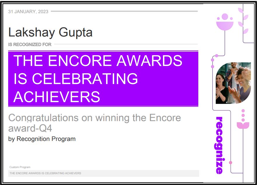 Lakshay Gupta on LinkedIn: #accenture #learningneverstops #keepgrowing ... Lakshay Gupta on LinkedIn: #accenture #learningneverstops #keepgrowing ...