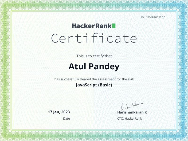 Atul Pandey on LinkedIn: #html5 #css #javascript #frontend #html #react ... Atul Pandey on LinkedIn: #html5 #css #javascript #frontend #html #react ...