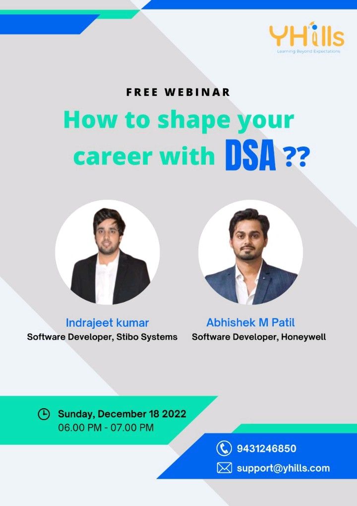 khushi sharma on LinkedIn: #webinar #career #data #algorithms khushi sharma on LinkedIn: #webinar #career #data #algorithms