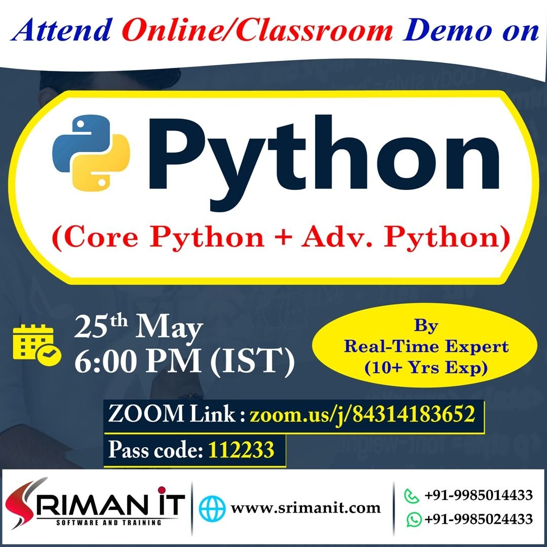 Sridhar Bathala on LinkedIn: #python #pythoncode #pythonprogramming # ... Sridhar Bathala on LinkedIn: #python #pythoncode #pythonprogramming # ...