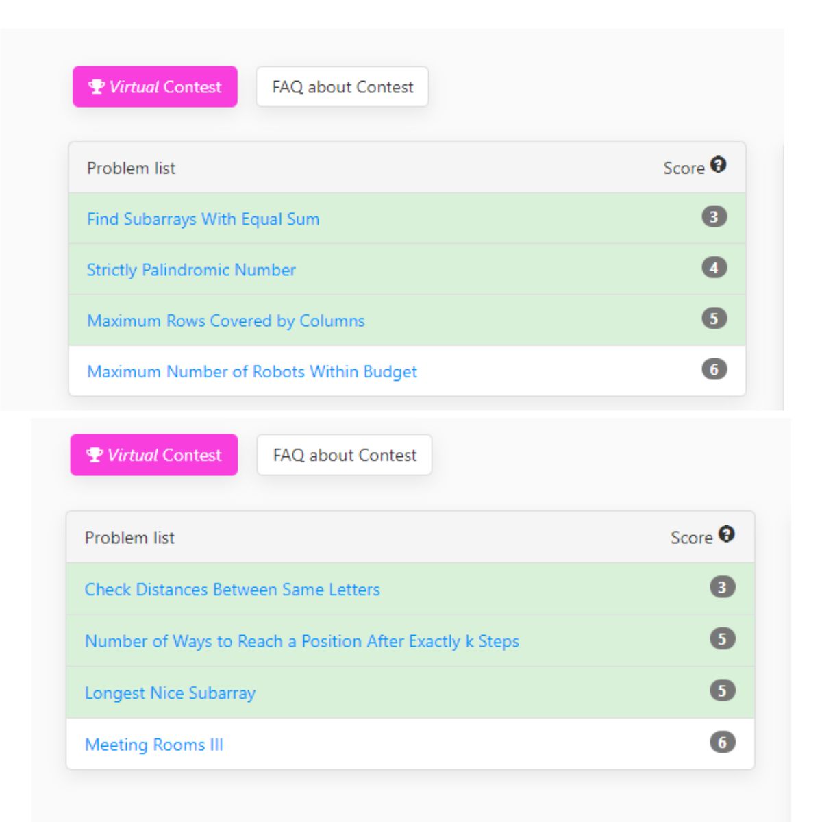 Abhishek Maurya on LinkedIn: #leetcode #weeklycontest #python # ... Abhishek Maurya on LinkedIn: #leetcode #weeklycontest #python # ...