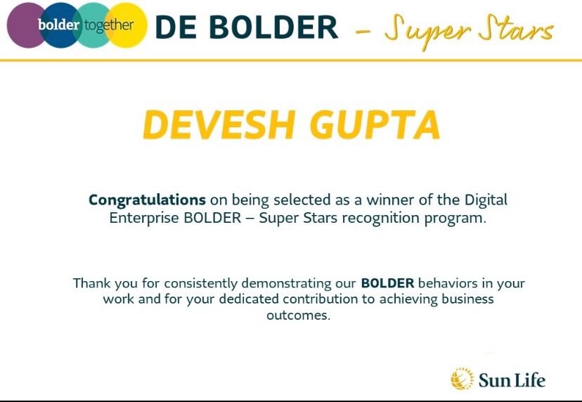 Devesh K Gupta - PMP®, ITIL® on LinkedIn: Honoured to be selected for ... Devesh K Gupta - PMP®, ITIL® on LinkedIn: Honoured to be selected for ...