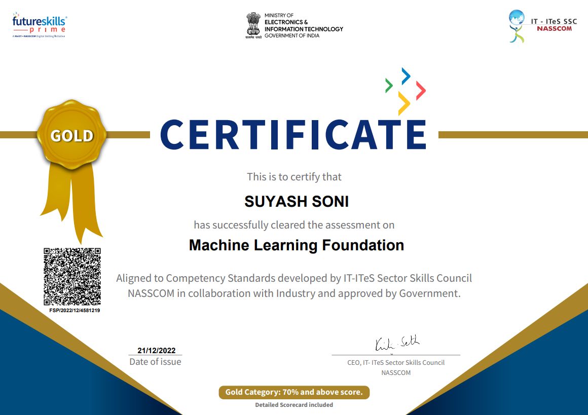 Suyash Soni on LinkedIn: #training #machinelearning #python #idea Suyash Soni on LinkedIn: #training #machinelearning #python #idea
