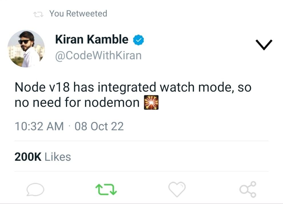 Kiran Kamble on LinkedIn: #node #javascriptdeveloper #programmer #java ... Kiran Kamble on LinkedIn: #node #javascriptdeveloper #programmer #java ...