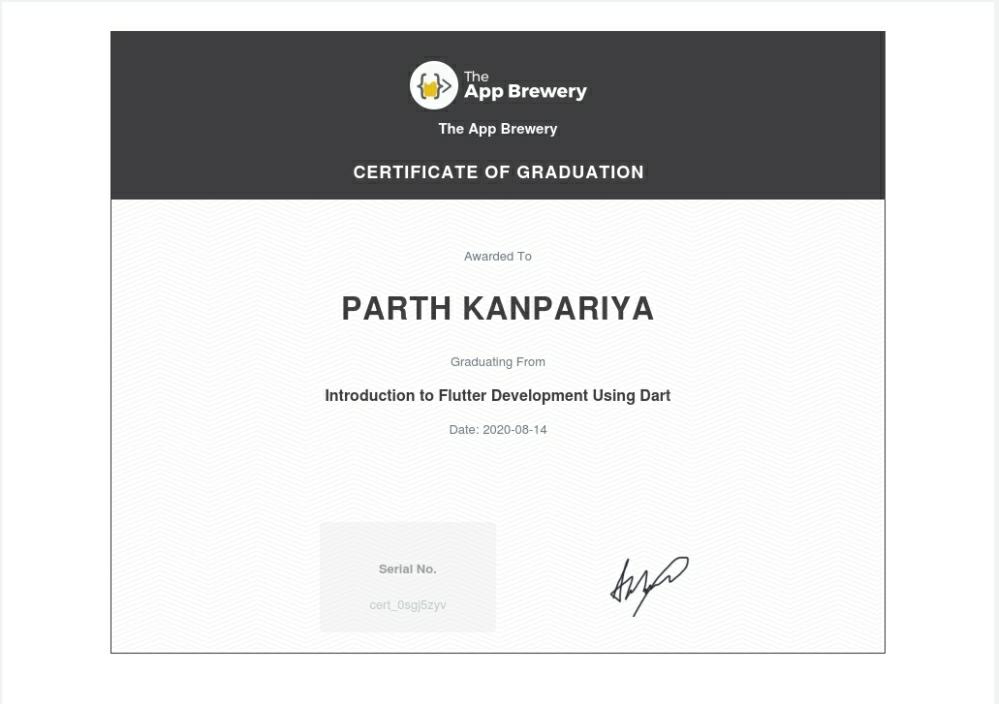 Parth Kanpariya on LinkedIn: #flutterdeveloper Parth Kanpariya on LinkedIn: #flutterdeveloper