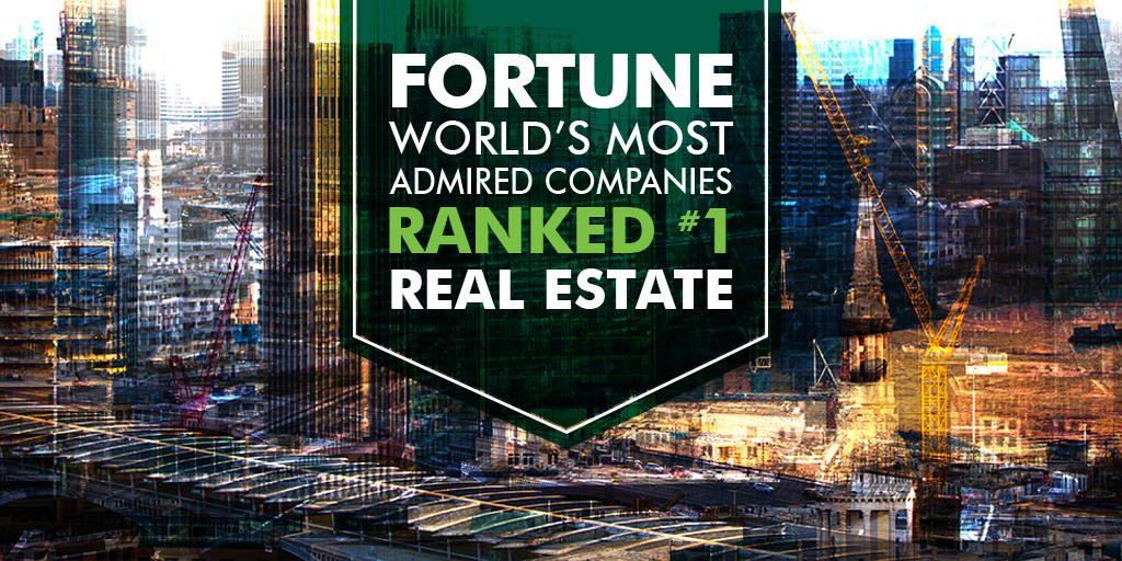 CBRE on LinkedIn: CBRE top-ranked real estate company on Fortune ... CBRE on LinkedIn: CBRE top-ranked real estate company on Fortune ...