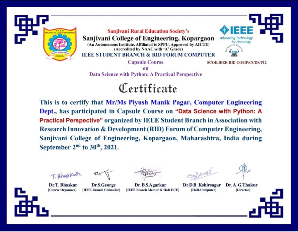 Piyush Pagar on LinkedIn: #datascience #machinelearning #python # ... Piyush Pagar on LinkedIn: #datascience #machinelearning #python # ...