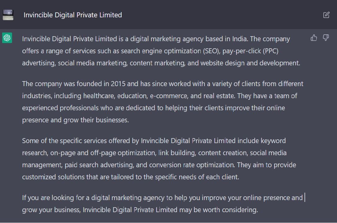 Umanand Tripathi on LinkedIn: #chatgpt #digital Umanand Tripathi on LinkedIn: #chatgpt #digital