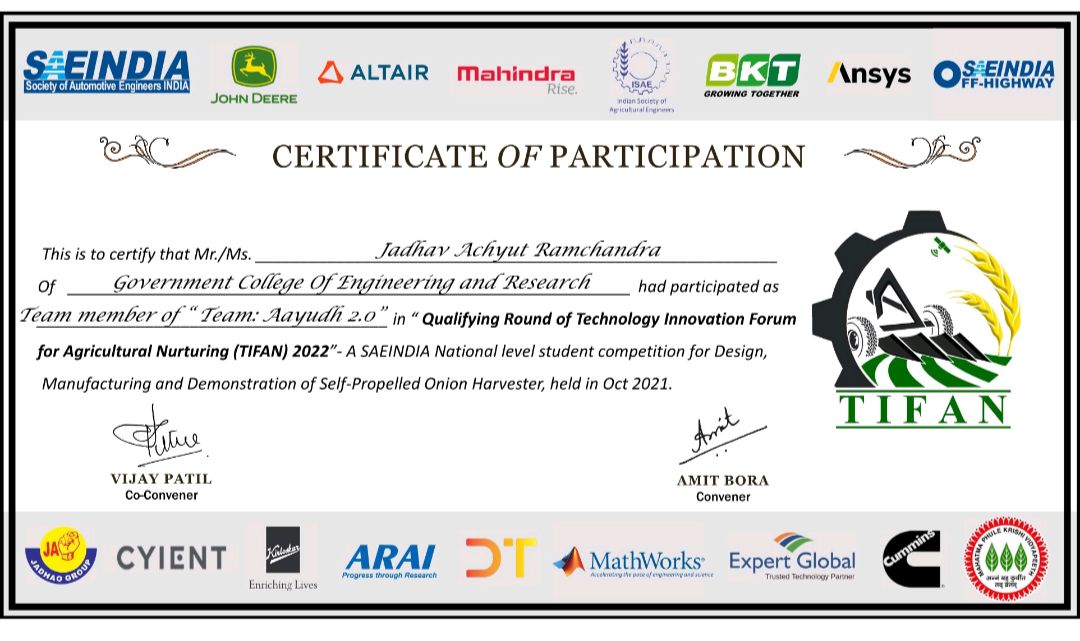 Achyut Jadhav on LinkedIn: #team #competition #saeindia #teamwork Achyut Jadhav on LinkedIn: #team #competition #saeindia #teamwork