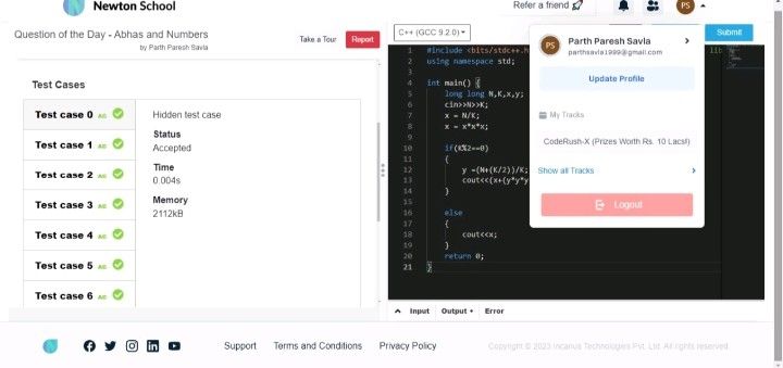 Parth Savla on LinkedIn: #cplusplus #day6 #30daysofcode #community # ... Parth Savla on LinkedIn: #cplusplus #day6 #30daysofcode #community # ...