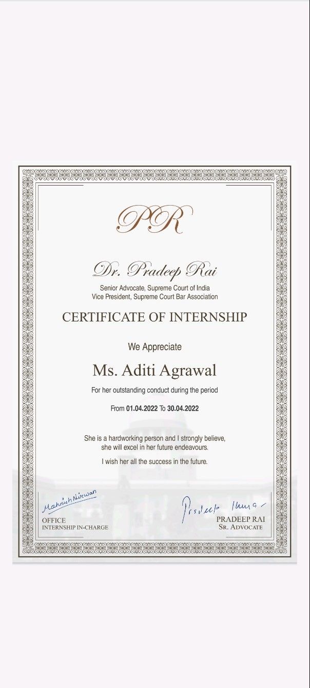 Aditi Agrawal on LinkedIn: #internship #thankyou | 10 comments Aditi Agrawal on LinkedIn: #internship #thankyou | 10 comments