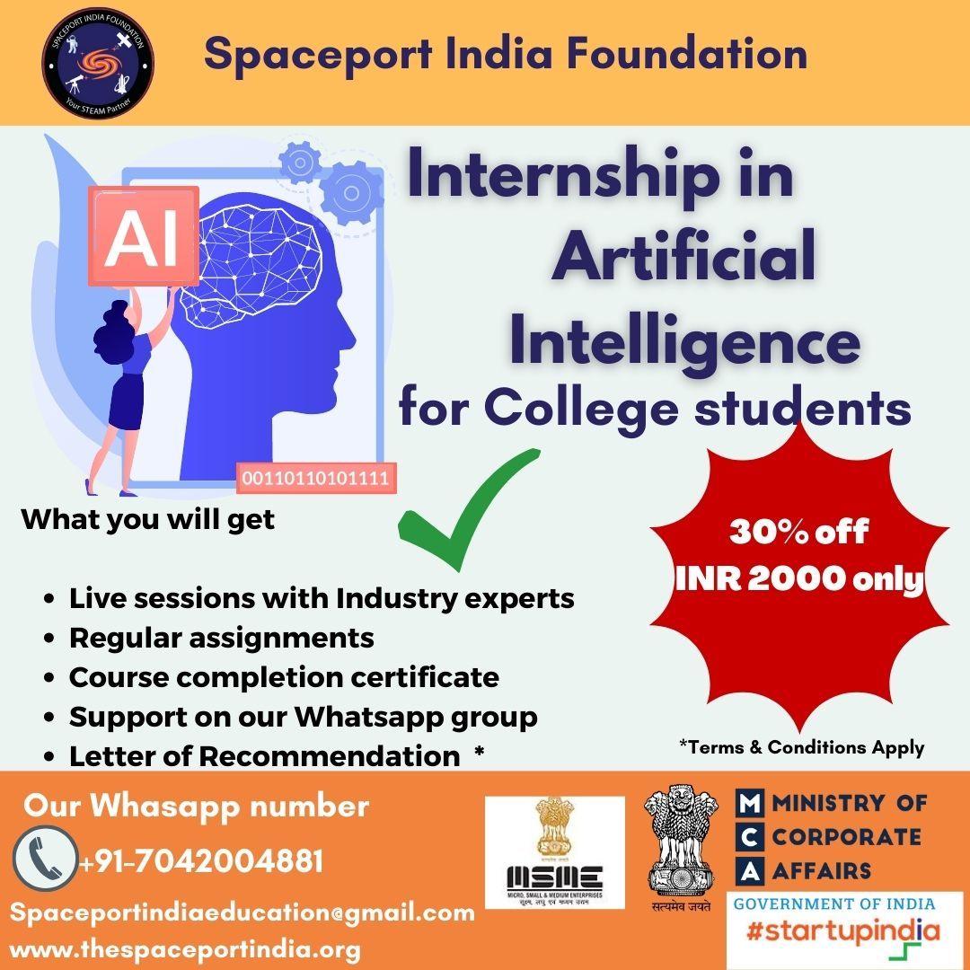 Spaceport India on LinkedIn: #artificialintelligence #ai #python # ... Spaceport India on LinkedIn: #artificialintelligence #ai #python # ...