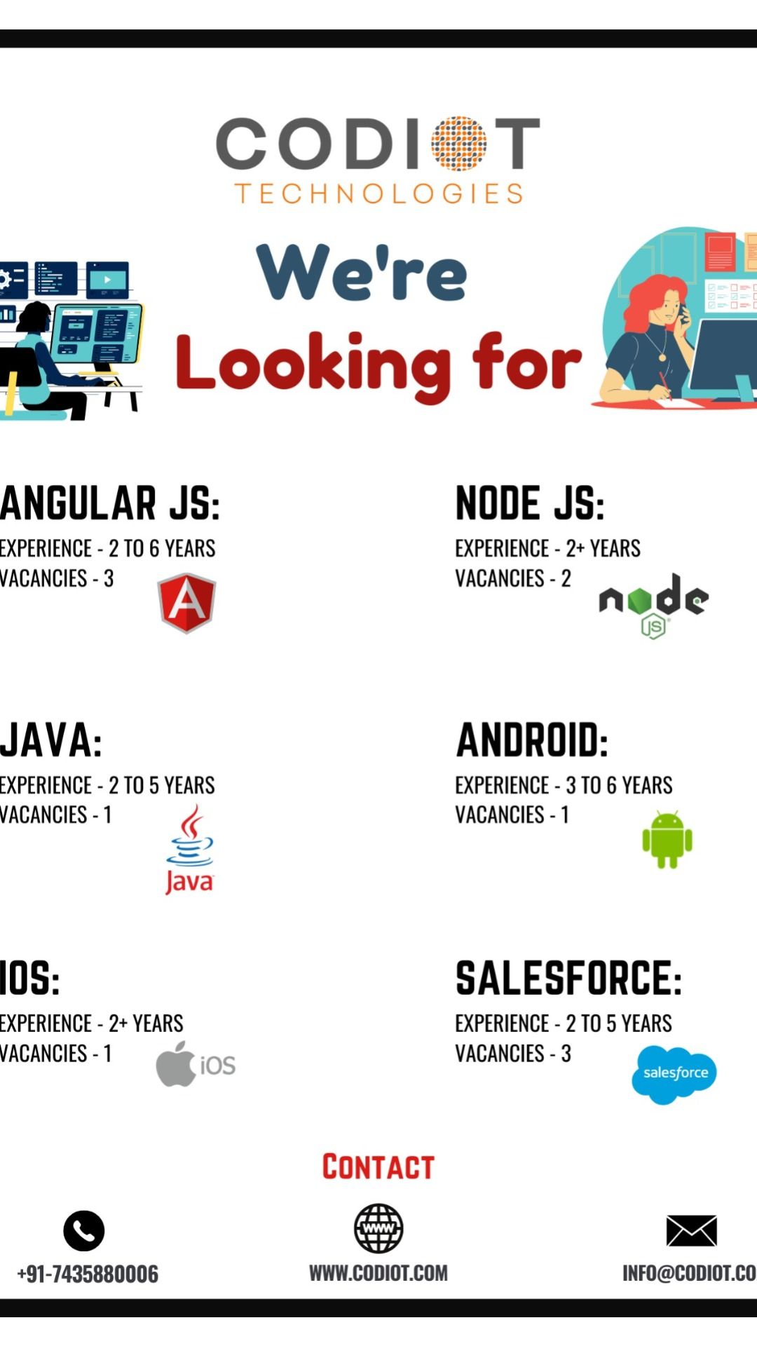 #hiringalert #hiretalent #angulardeveloper #angular #nodejsdeveloper ... #hiringalert #hiretalent #angulardeveloper #angular #nodejsdeveloper ...