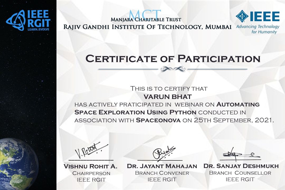 Varun Bhat on LinkedIn: #python3 Varun Bhat on LinkedIn: #python3