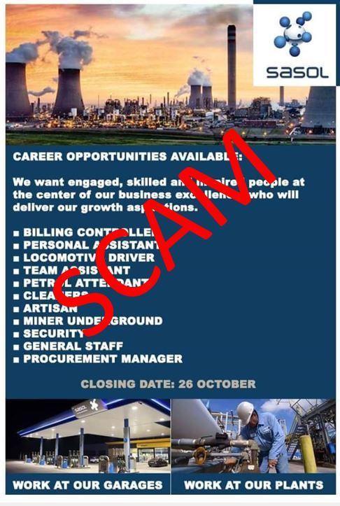SCAM ALERT - Please note that the below poster and associated copy is a ... SCAM ALERT - Please note that the below poster and associated copy is a ...