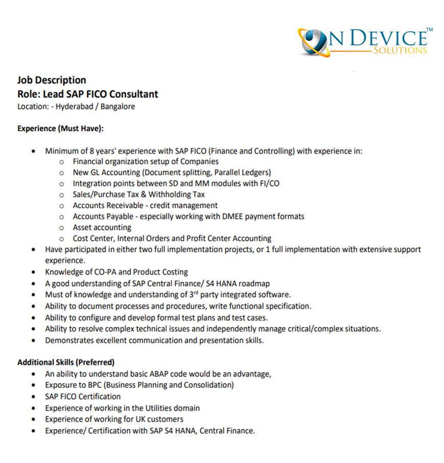 Pavan Kumar Makina on LinkedIn: #sap #fico #resume #ondevice #career # ... Pavan Kumar Makina on LinkedIn: #sap #fico #resume #ondevice #career # ...