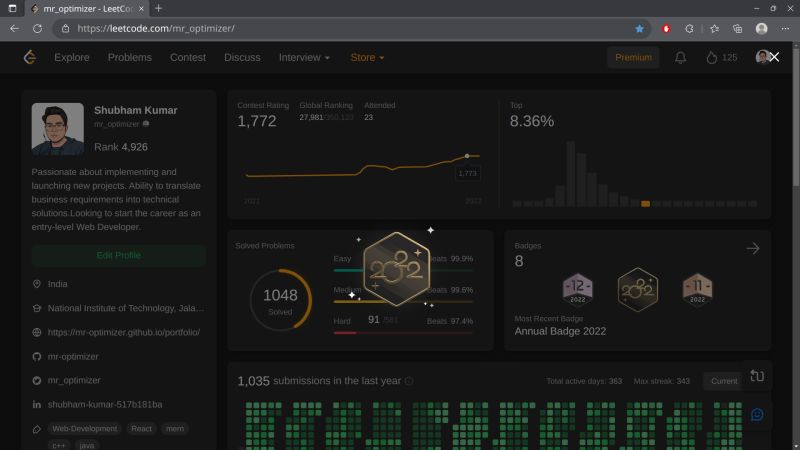 Shubham Kumar on LinkedIn: #leetcode #leetcode #dsa #programming # ... Shubham Kumar on LinkedIn: #leetcode #leetcode #dsa #programming # ...