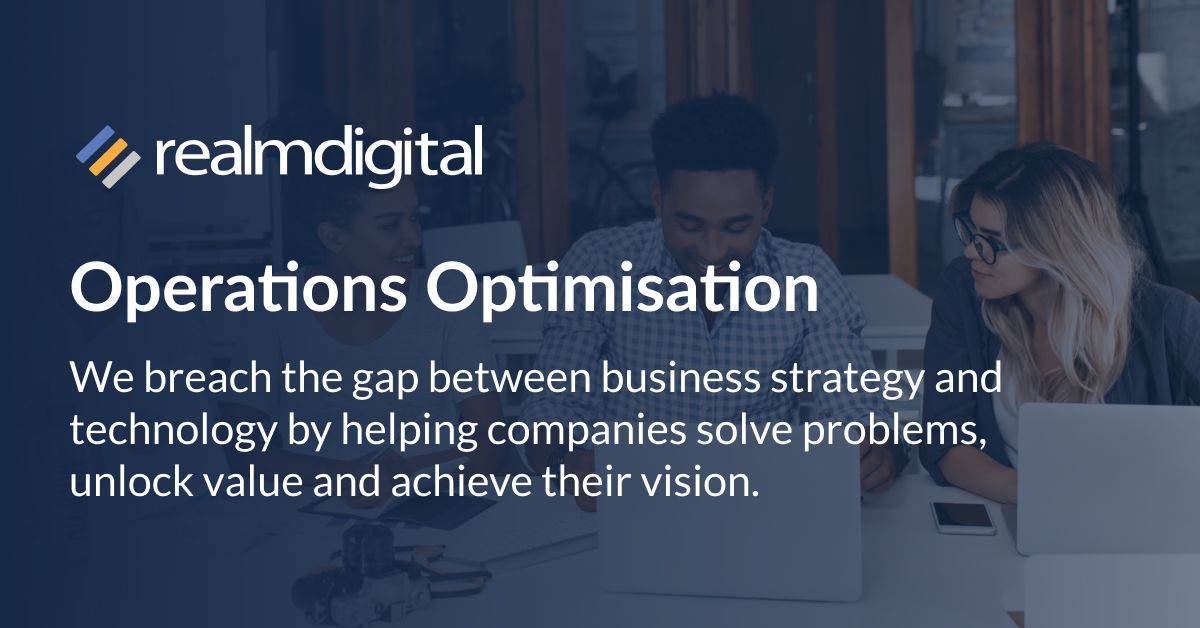 Realm Digital on LinkedIn: Operations Optimisation Realm Digital on LinkedIn: Operations Optimisation