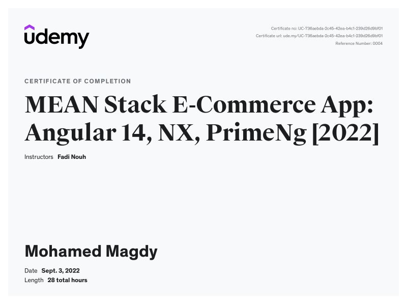 Mohammed Magdy on LinkedIn: #nodejs #expressjs #angular #mongodb Mohammed Magdy on LinkedIn: #nodejs #expressjs #angular #mongodb