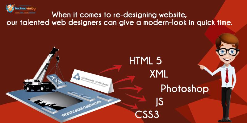 When it comes to re-designing website, our talented web designers can ... When it comes to re-designing website, our talented web designers can ...