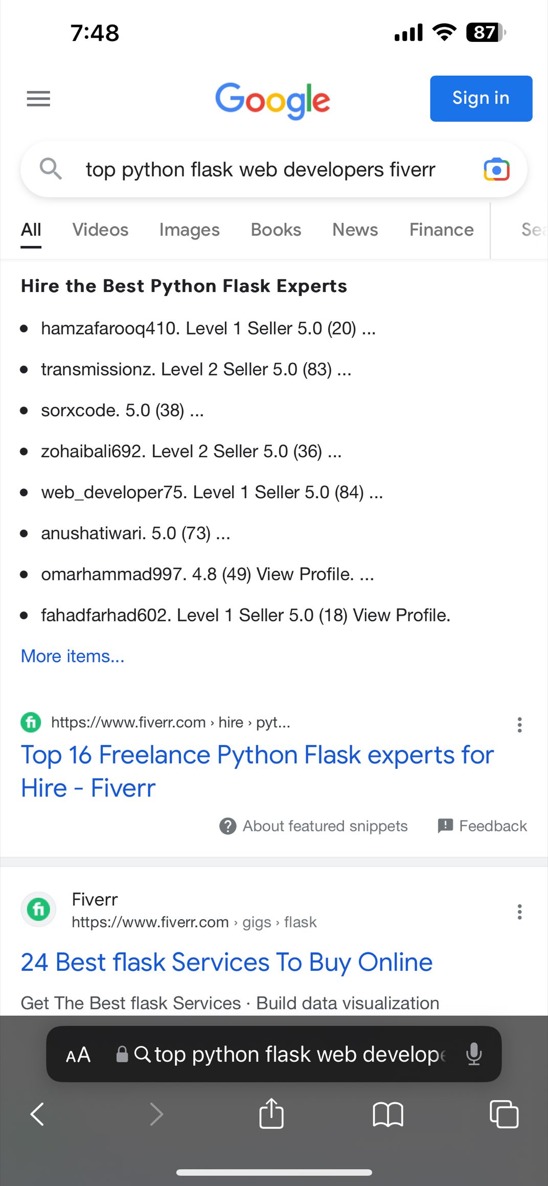 Hamza Farooq on LinkedIn: #fiverrgig #fiverr #python #google #flask # ... Hamza Farooq on LinkedIn: #fiverrgig #fiverr #python #google #flask # ...